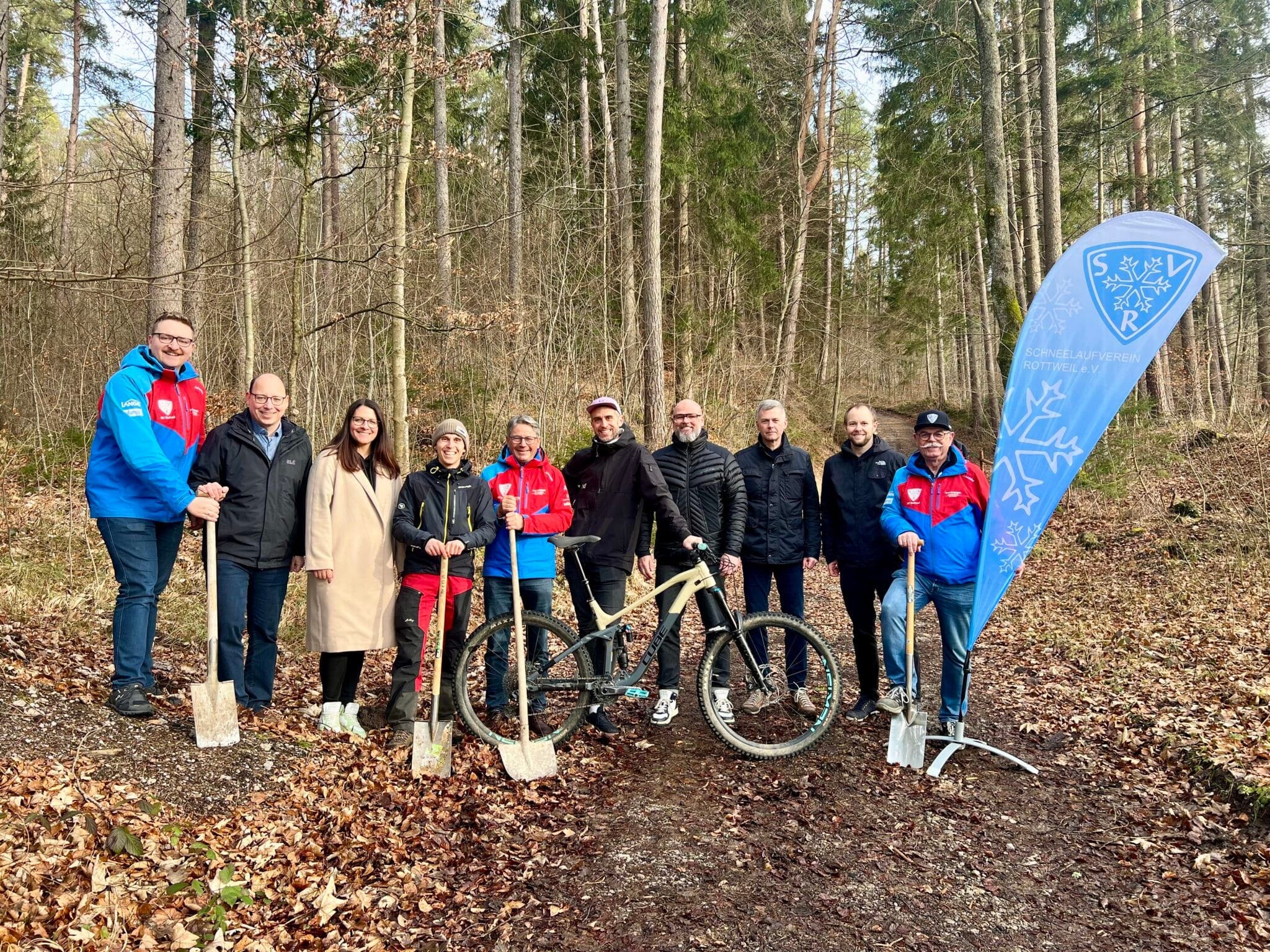 Rottweiler Schneelauf-Verein baut Mountainbike-Strecke - NRWZ.de