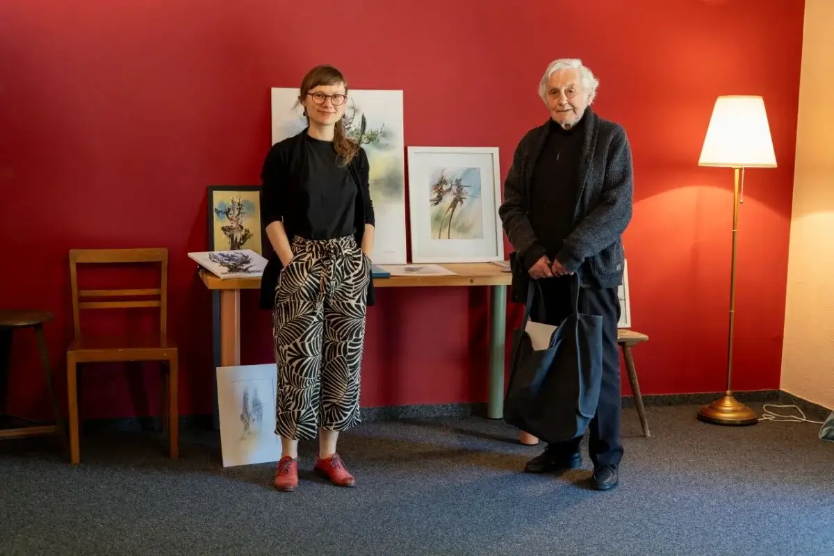 Vernissage zur Begegnungsausstellung von Raimund Selinka und Thomas ...